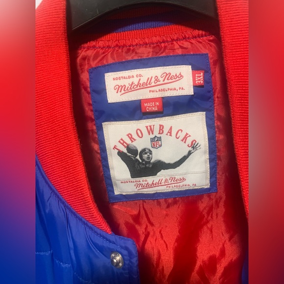 Mitchell & Ness | Jackets & Coats | Mitchell Ness Throwback Puffer Vest ...